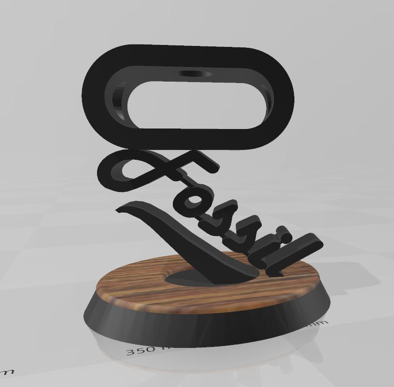 Archivo STL smartwatch stand fossil 👽 ・Objeto de impresión 3D para ...
