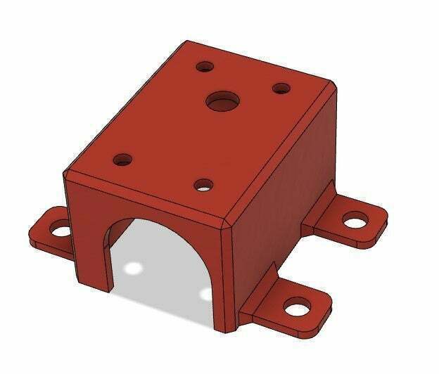 Free STL file UXCell Motor Bracket 🔧 ・3D printable object to download・Cults