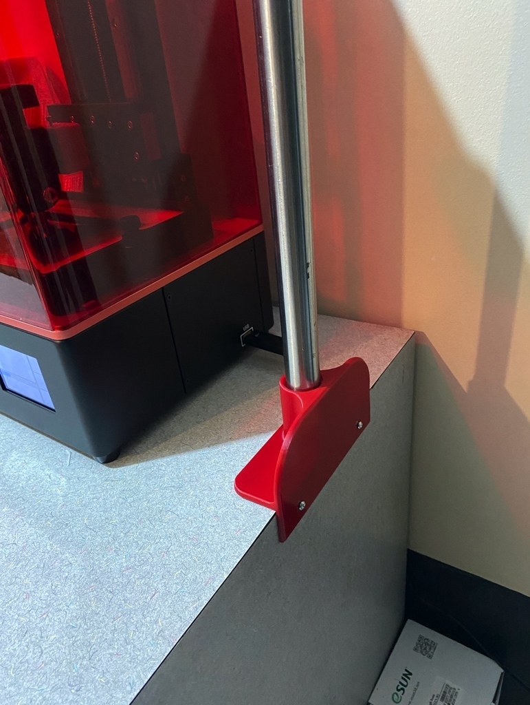 Free STL file Resin Printer Cover Hanger for Table 🖨️ ・3D print design ...