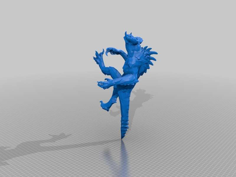 👹 Deathclaw・Free 3D File for ・Cults