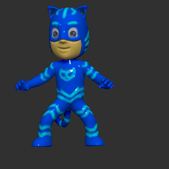 🎲 PJ Mask Catboy・ STL File for ・Cults
