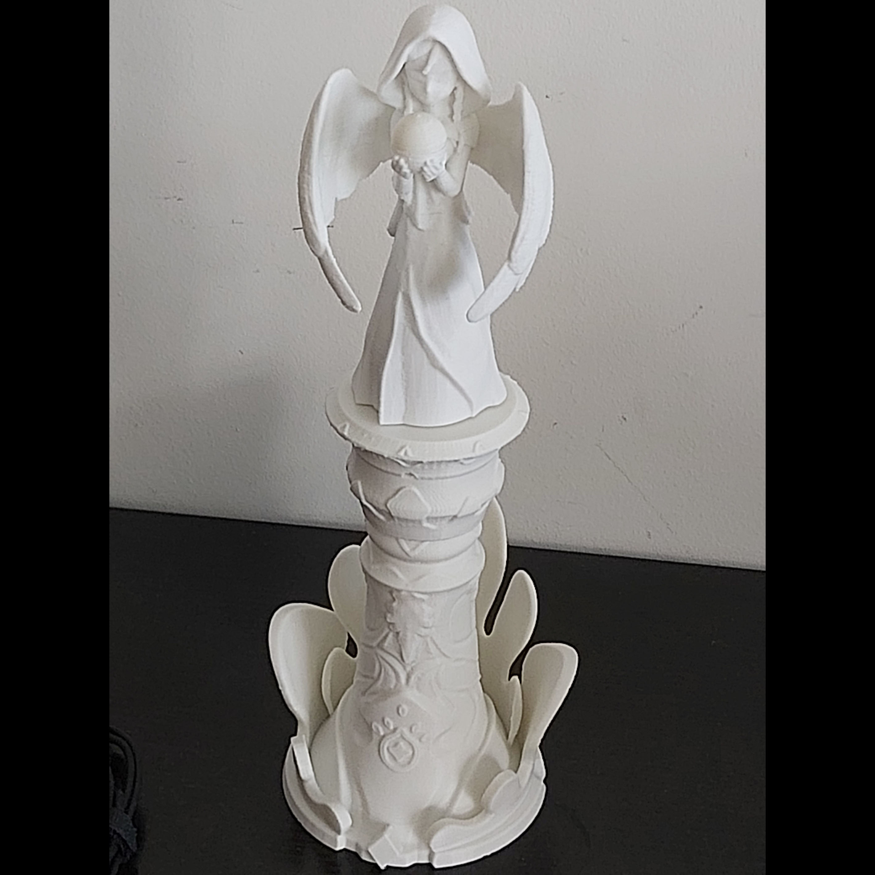 🔦 Genshin Impact - Anemo statue / LED lamp・ STL File for 3D printing・Cults