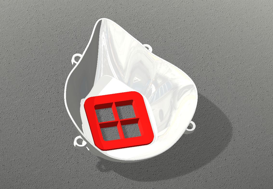 Free STL file covid-19 cover mask 😷 ・3D printable design to download・Cults