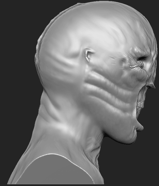 👤 Chatterer (Hellraiser) Bust・ OBJ File for ・Cults