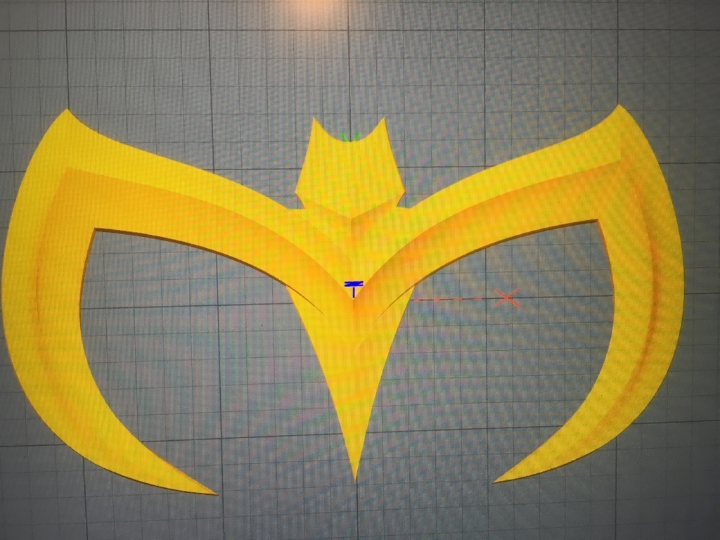 🦇 Bat Mazda Logo・Free STL File for ・Cults