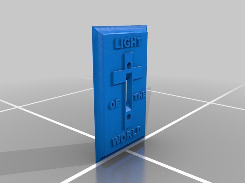 Free STL file Light Switch Plate cover 🏠 ・3D printer model to download ...