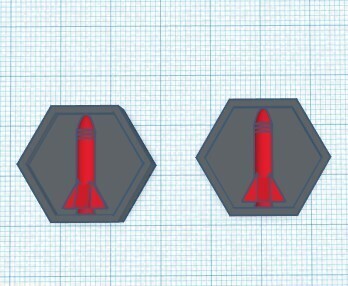 Free 3D file Starfinder Starship initiative tracking hex tokens 🎨 ・3D ...