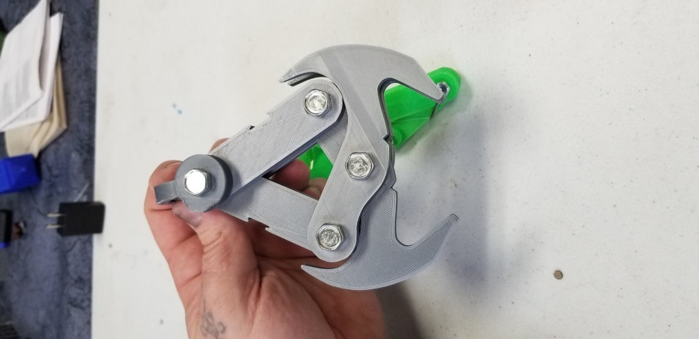 Free 3D file Gravity claw hook updated v2 🪝 ・3D printer design to ...