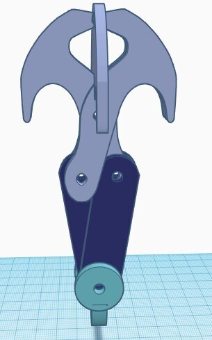 🪝 Gravity claw hook updated v2・Free 3D File for ・Cults