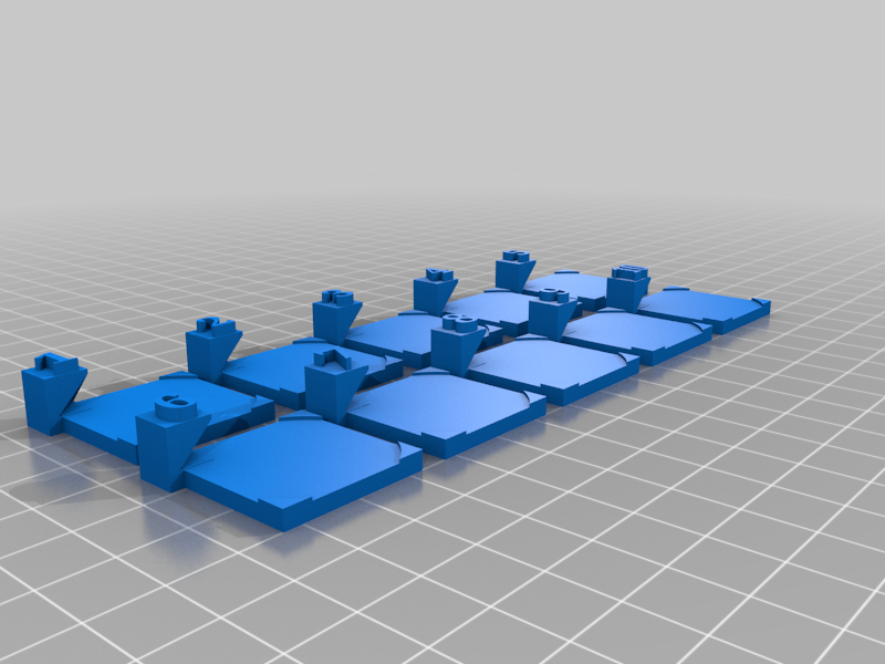 Free 3D file NPC initiative tracker 🎨 ・Model to download and 3D print・Cults