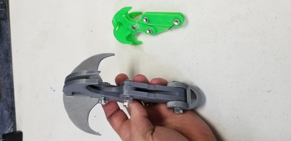 Free 3D file Gravity claw hook updated v2 🪝 ・3D printer design to ...