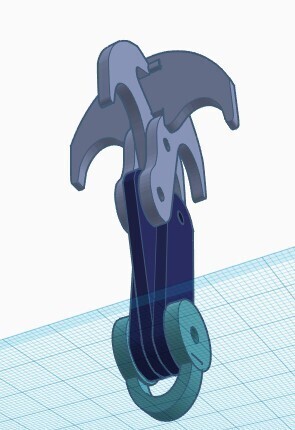 Free 3D file Gravity claw hook updated v2 🪝 ・3D printer design to ...