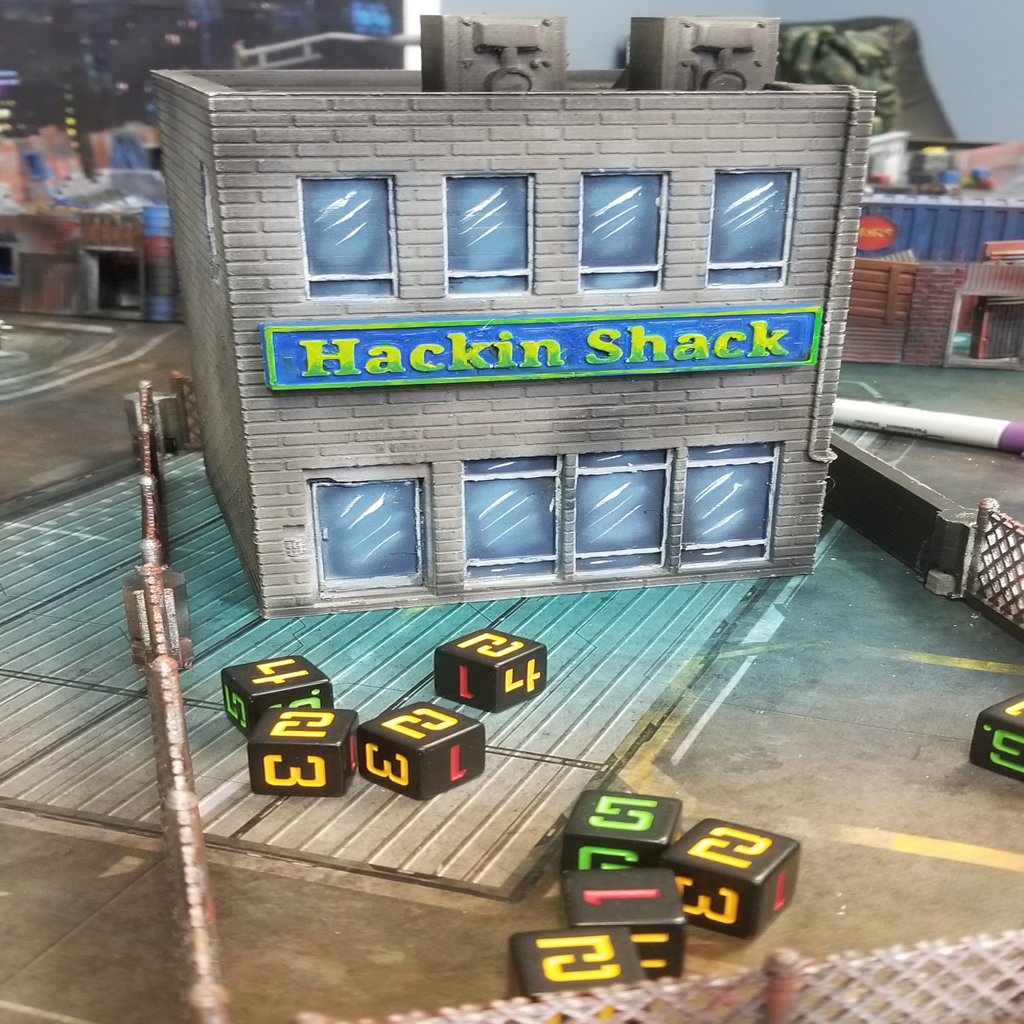 🏗️ Modern building dice tower・Free 3D File for ・Cults