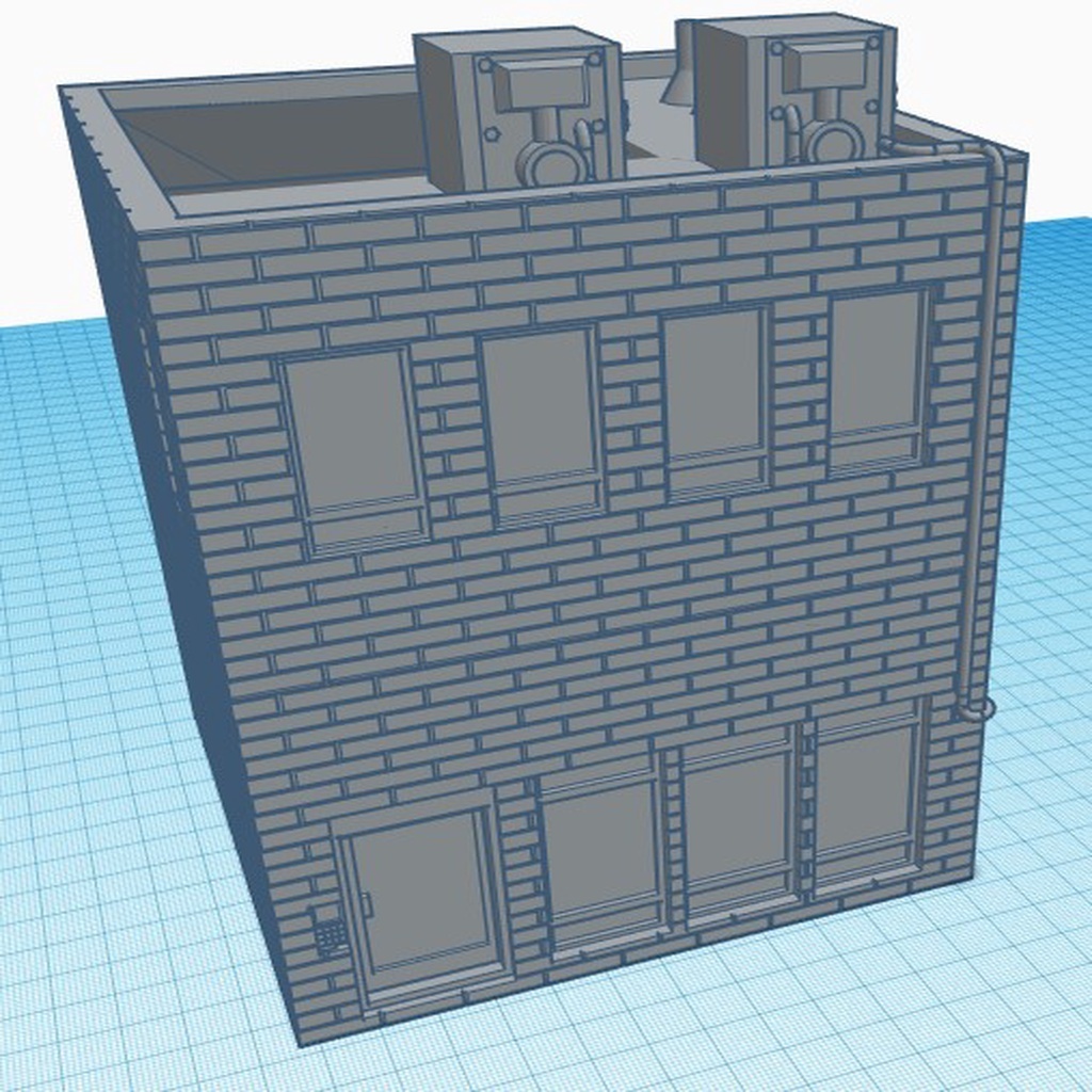 🏗️ Modern building dice tower・Free 3D File for ・Cults