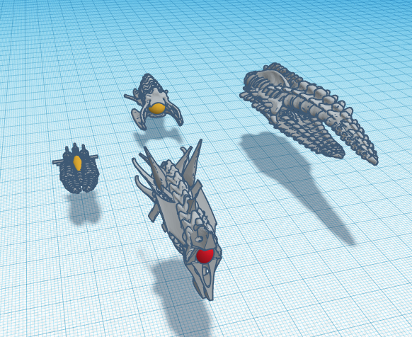 Archivo 3D gratuito Eoxian starships for Starfinder 🎨 ・Objeto ...