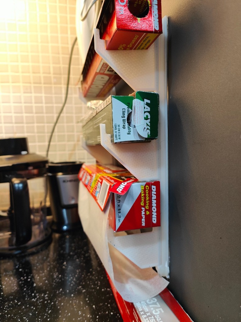 Free STL file Kitchen foil roll box holder (Update) 🔪 ・3D print design ...