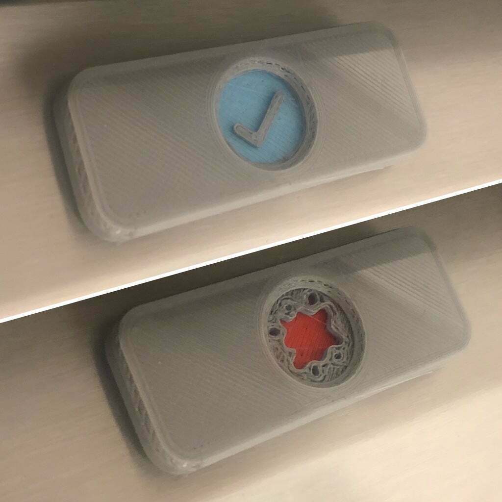 Free STL file Clean / Dirty Sign for Dishwasher 🍽️ ・3D printing ...