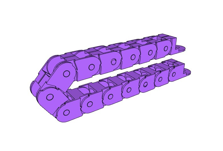 Free 3D file Cable chain 🔌 ・3D printing design to download・Cults