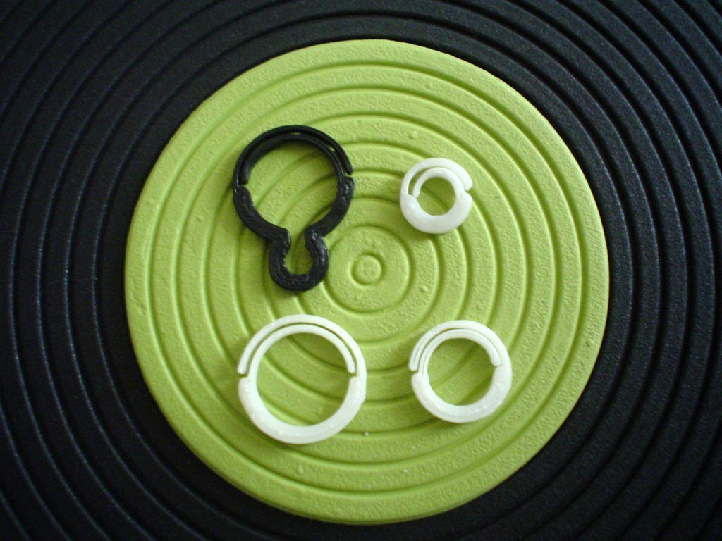 Free STL file Printable Key Rings 🔑 ・3D printable model to download・Cults