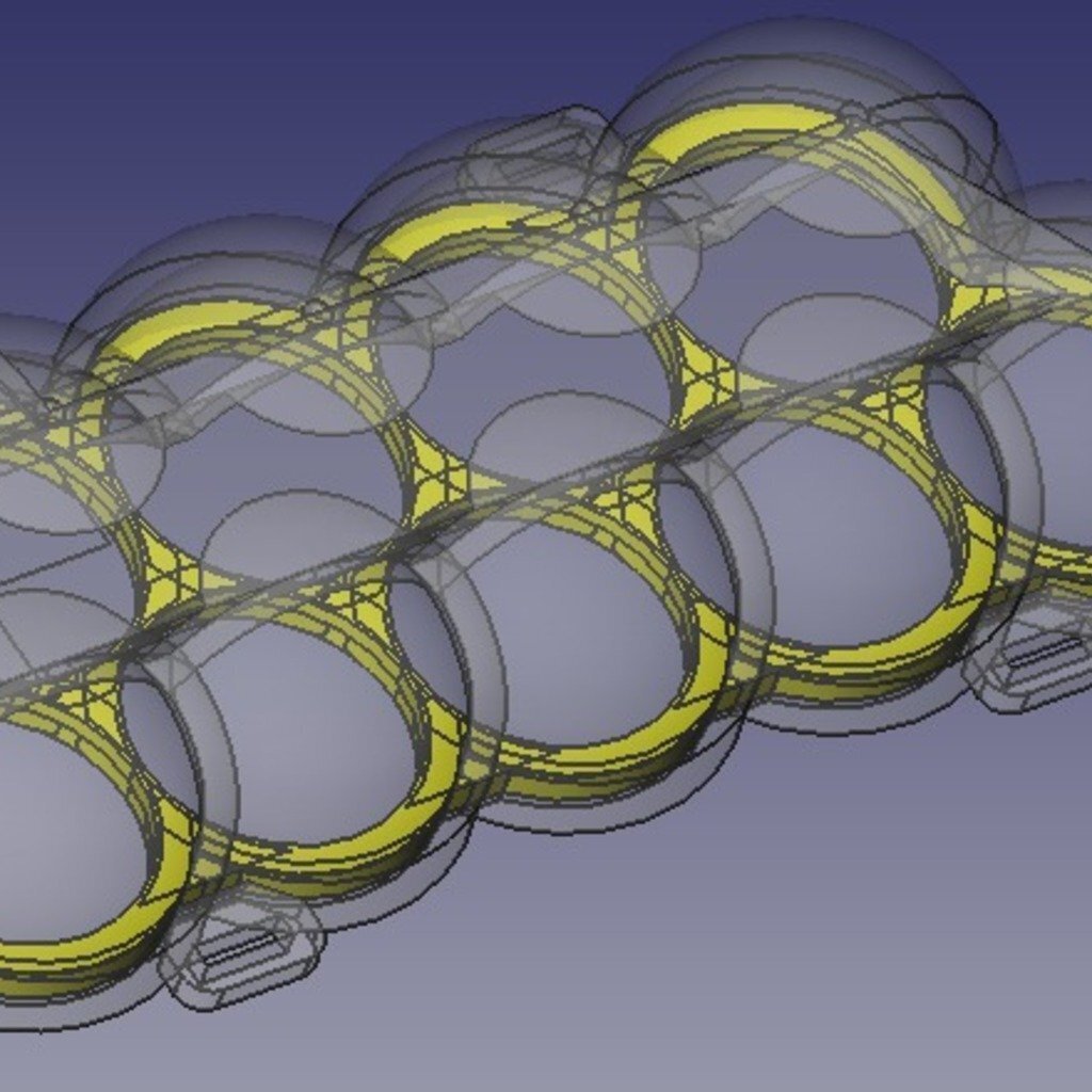 Free STL file LED lamp case for 9 led units, 1440 lumen 🔦 ・3D printing ...