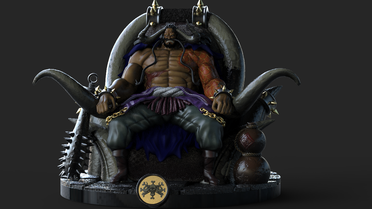 💯 ONEPIECE Kaido of the 100 beasts・ 3D File for ・Cults