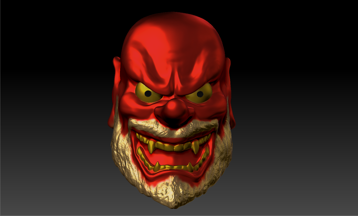 STL file Tengu mask 🇯🇵 ・Model to download and 3D print・Cults