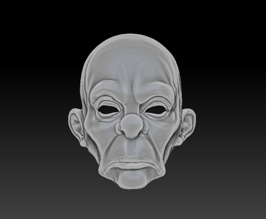 Archivo STL CLOWN MASK DARK KNIGHT ,Batman Joker ,mask ,mascara 🤡 ...