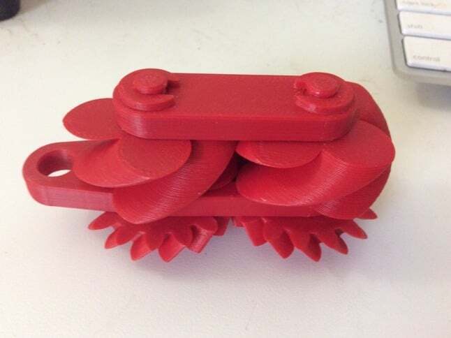 3D printable Gears paradoxical- engrenage paradoxal・Cults