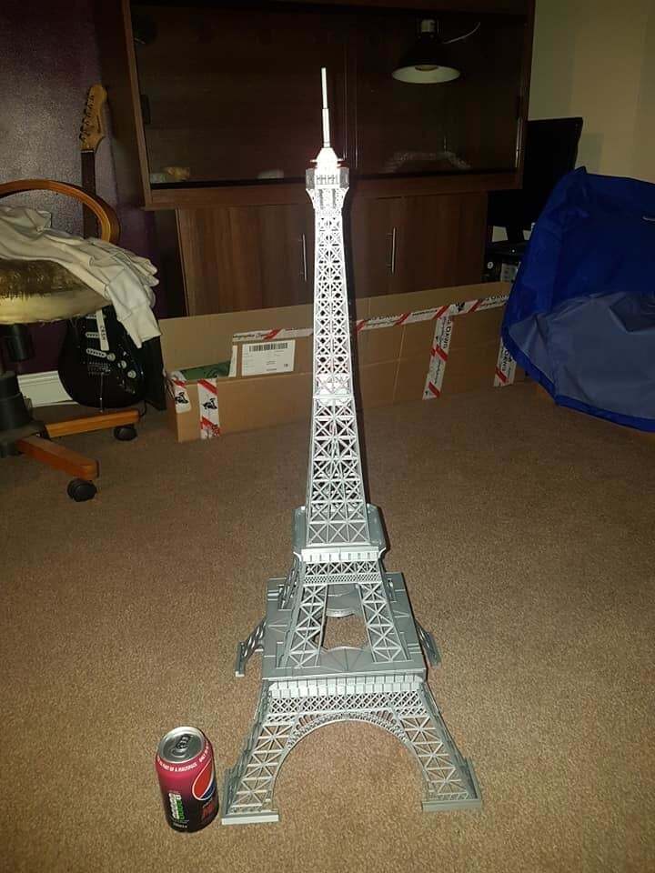3D printing Eiffel Tower HD・Cults