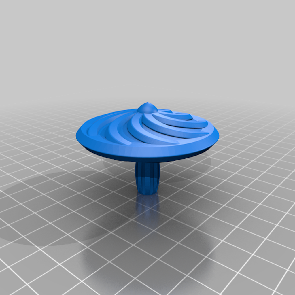 Free STL file Topper Spinner reduced weight 🎲・3D printable model to ...