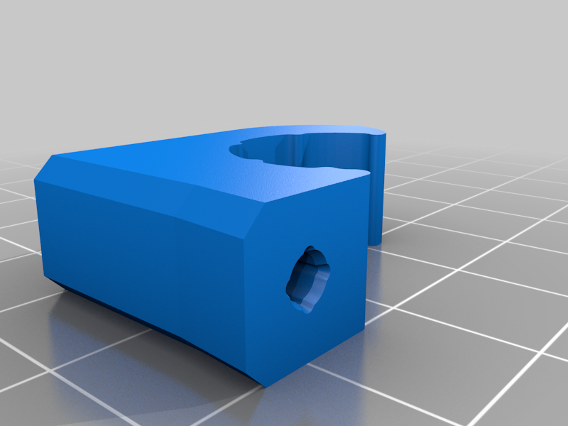 🗜️ 1/2" pipe clamp/clip・Free STL File for ・Cults