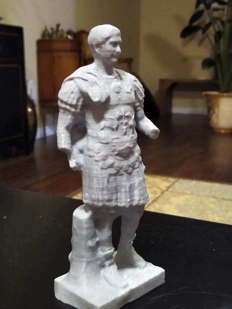3D printed Roman Emperor Trajan Statue 3D Scan・Cults