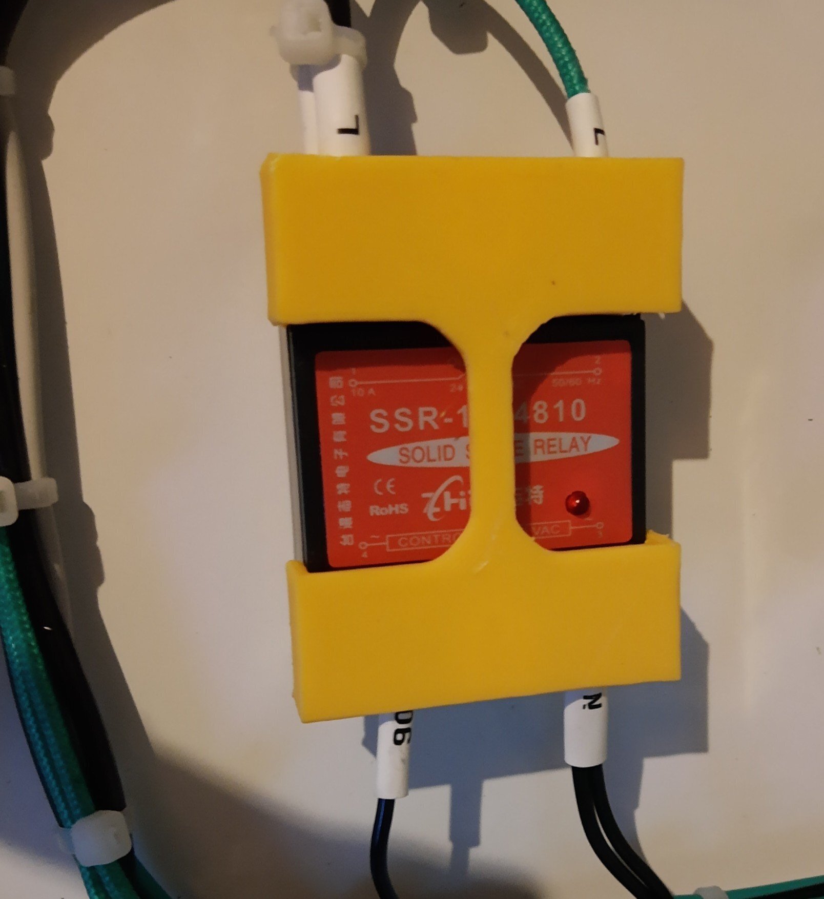 3D printable SSR terminal cover・Cults