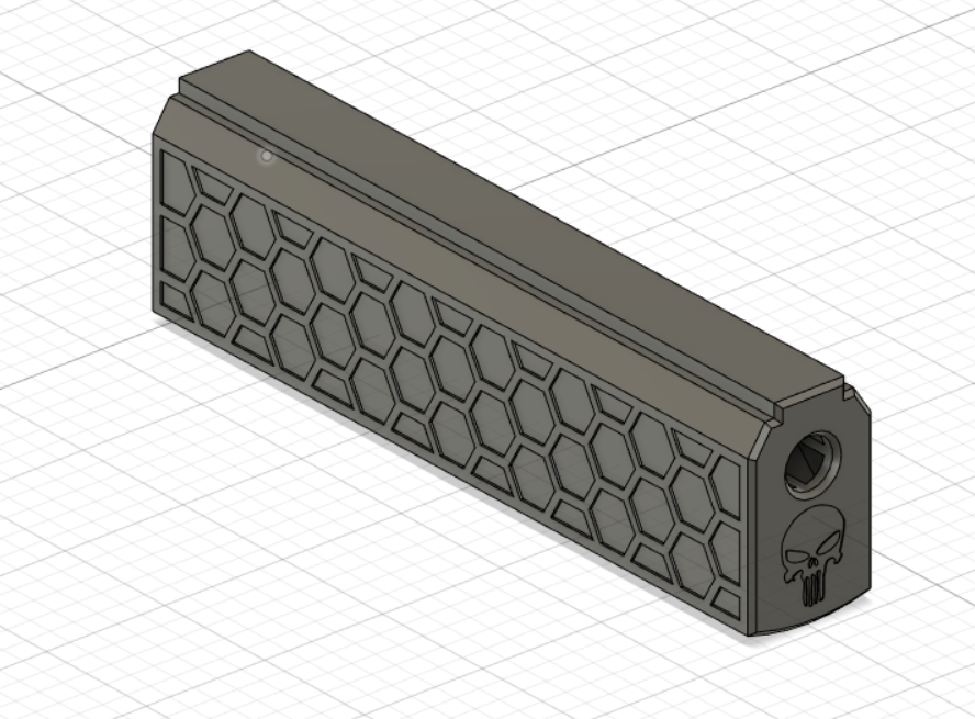 Archivo STL MK23 Silenciador v2 🔫 ・Diseño para descargar y imprimir en ...