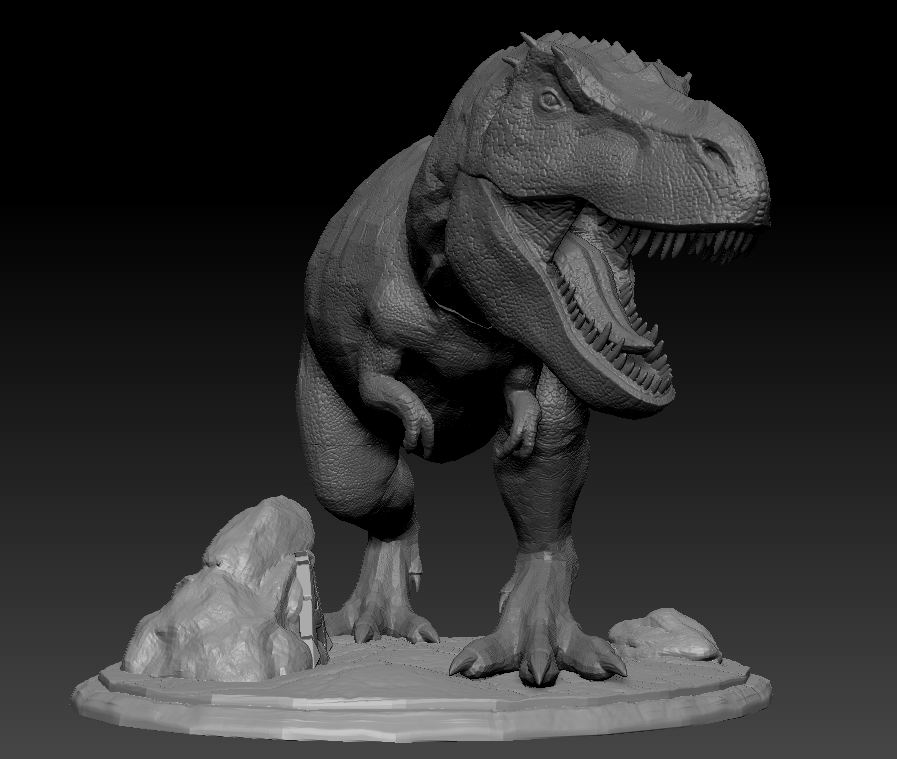 STL file T-REX ARK 🦖・3D print design to download・Cults