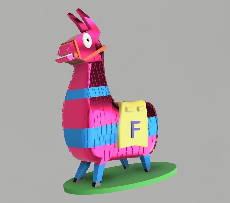 STL file Fortnite LLama 🦙・3D printable model to download・Cults