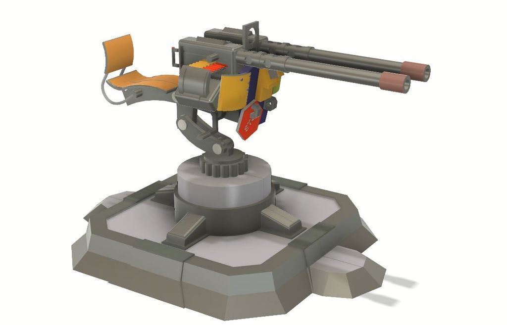 STL file Fortnite Turret 🧞‍♂️・Design to download and 3D print・Cults