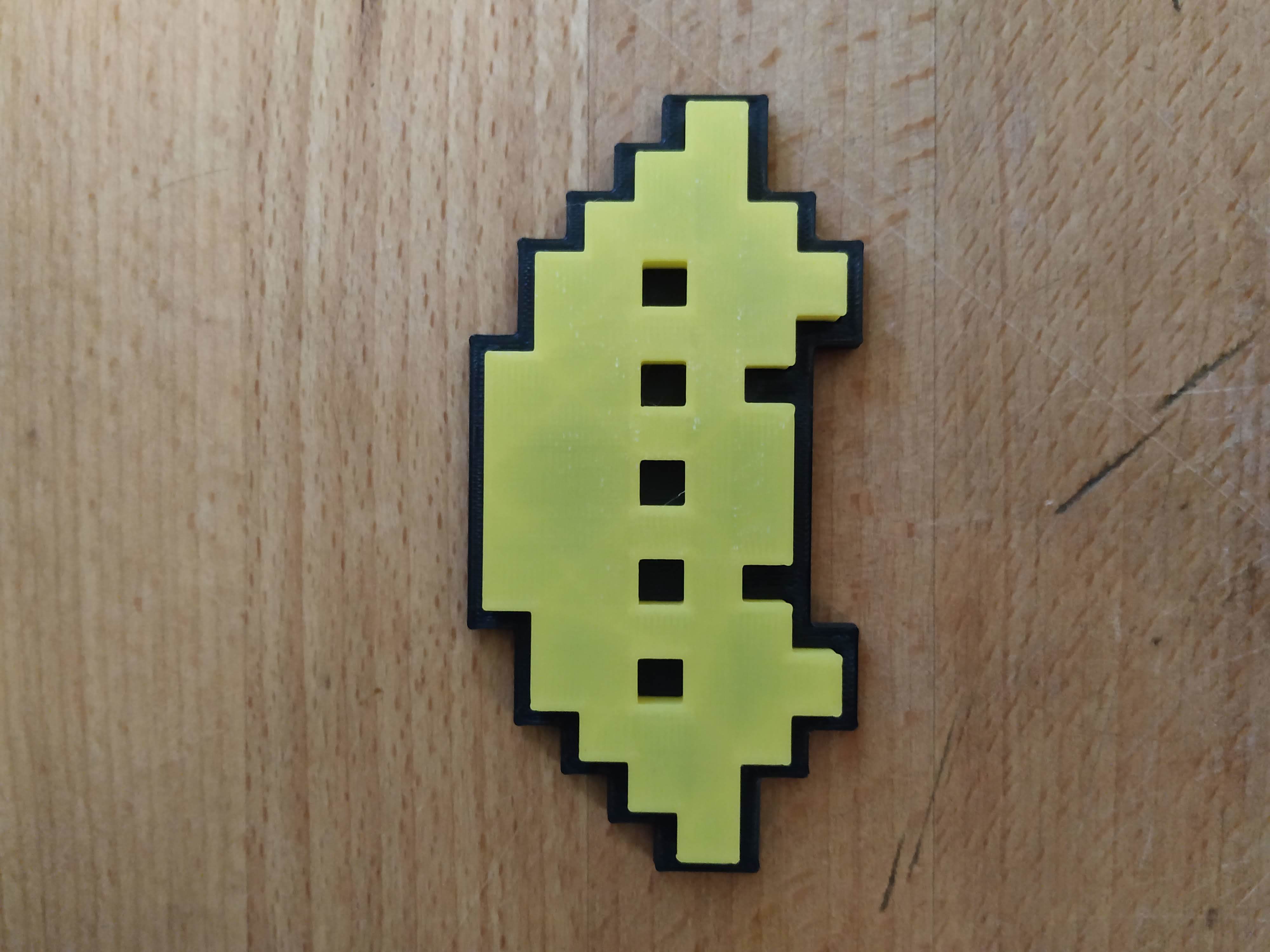 Archivo 3D Space Invaders wall decoration 🛰 ・Modelo para descargar e ...