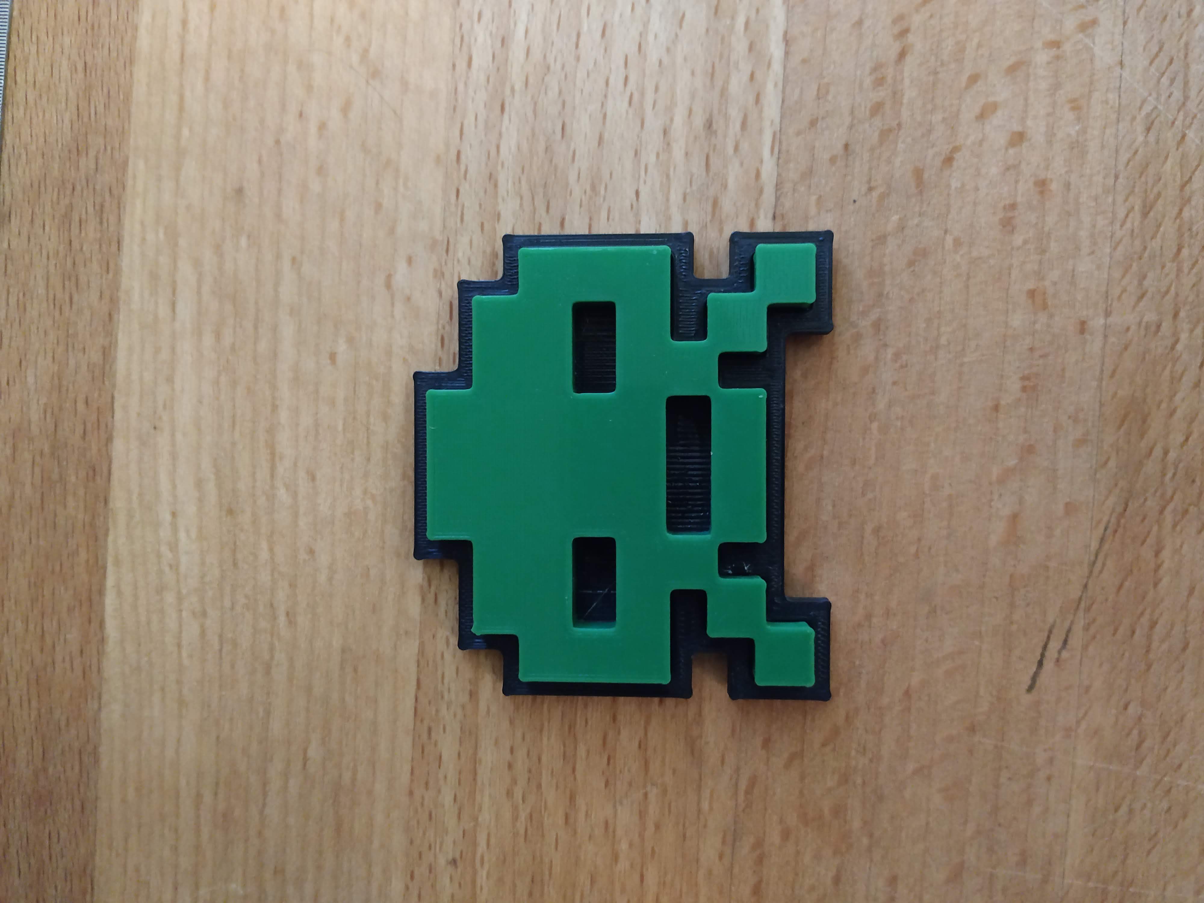 Archivo 3D Space Invaders wall decoration 🛰 ・Modelo para descargar e ...