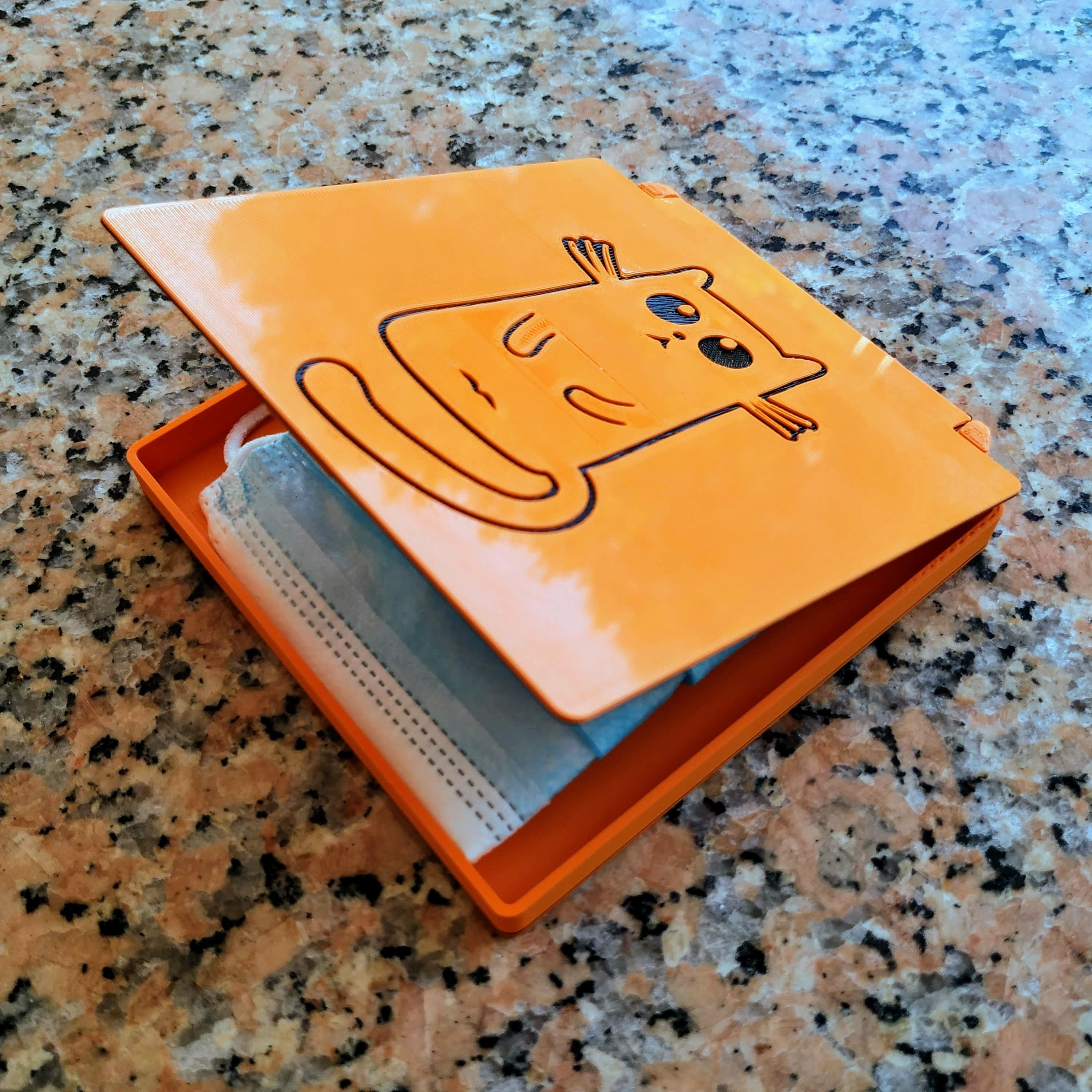 STL file Face mask case 😷・3D printer model to download・Cults