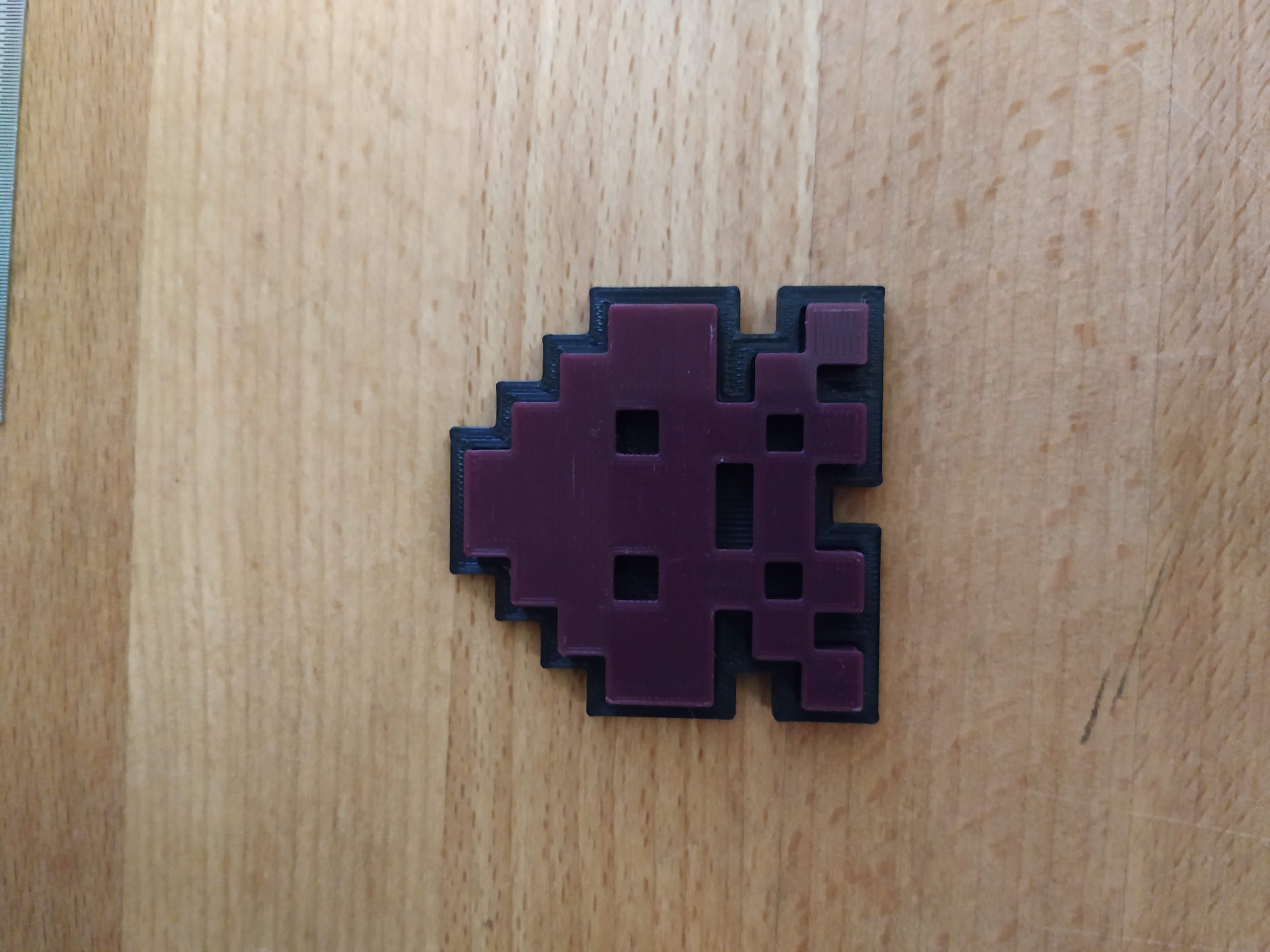 Archivo 3D Space Invaders wall decoration 🛰 ・Modelo para descargar e ...