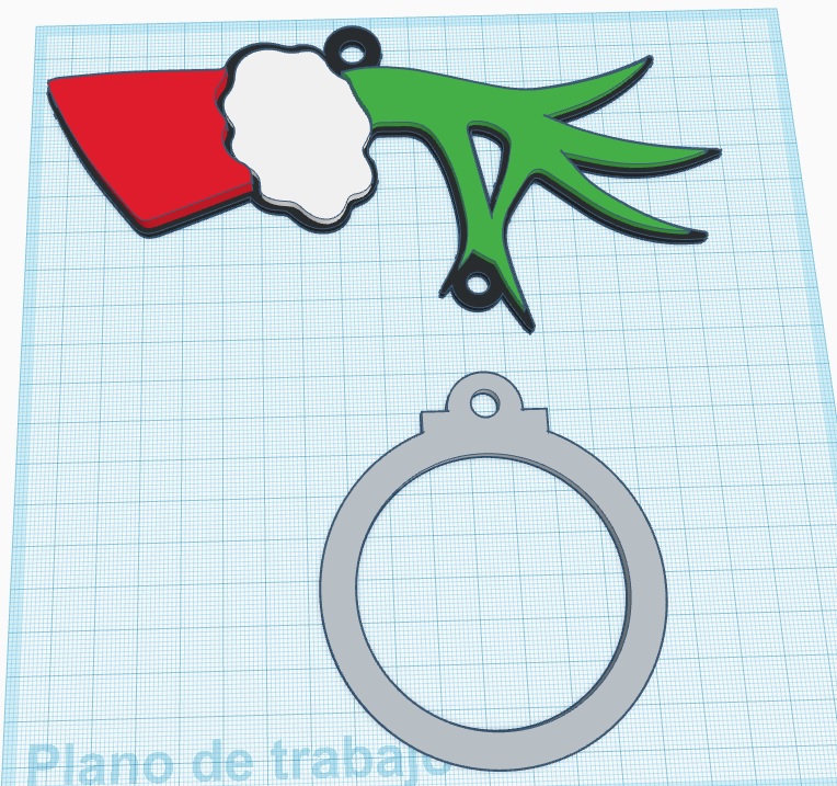 Esfera Mano de Grinch・Archivo STL para ・Cults