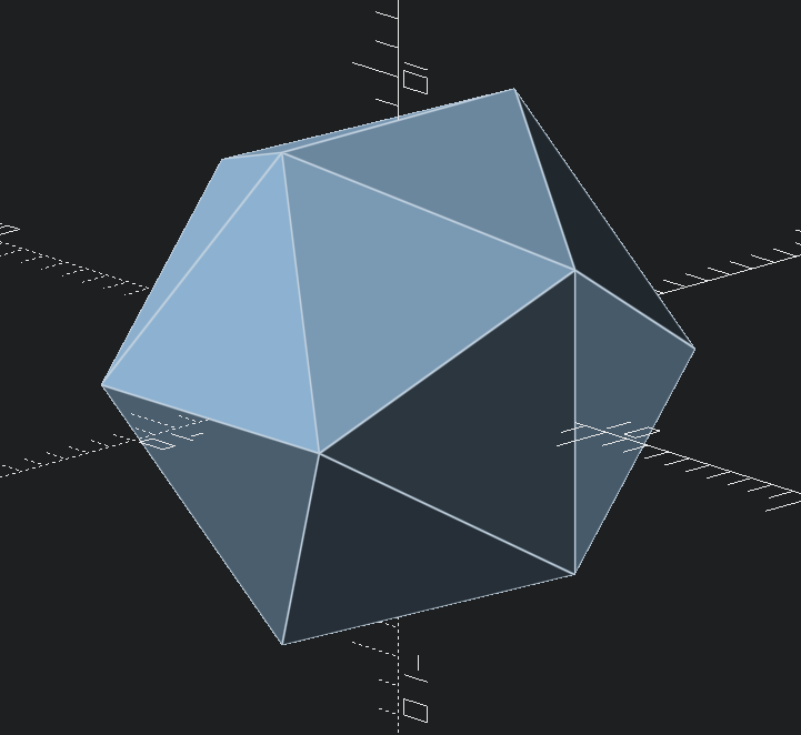 Free 3D file OpenSCAD Icosphere library 👽 ・3D print design to download・Cults