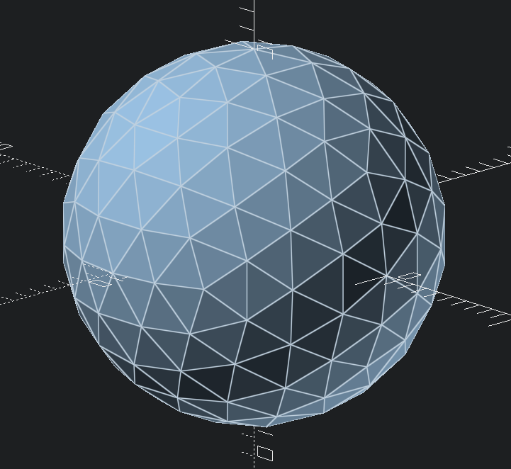 Free 3D file OpenSCAD Icosphere library 👽 ・3D print design to download・Cults