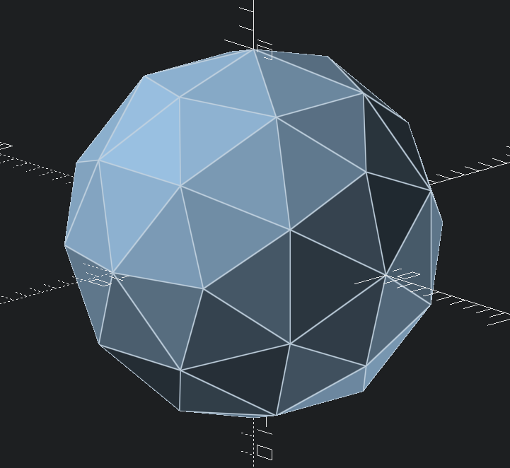 Free 3d File Openscad Icosphere Library 👽 ・3d Print Design To Download・cults