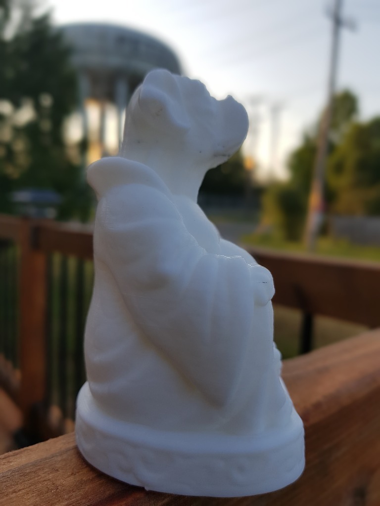 3D printable Boxer Buddha (Canine Collection)・Cults