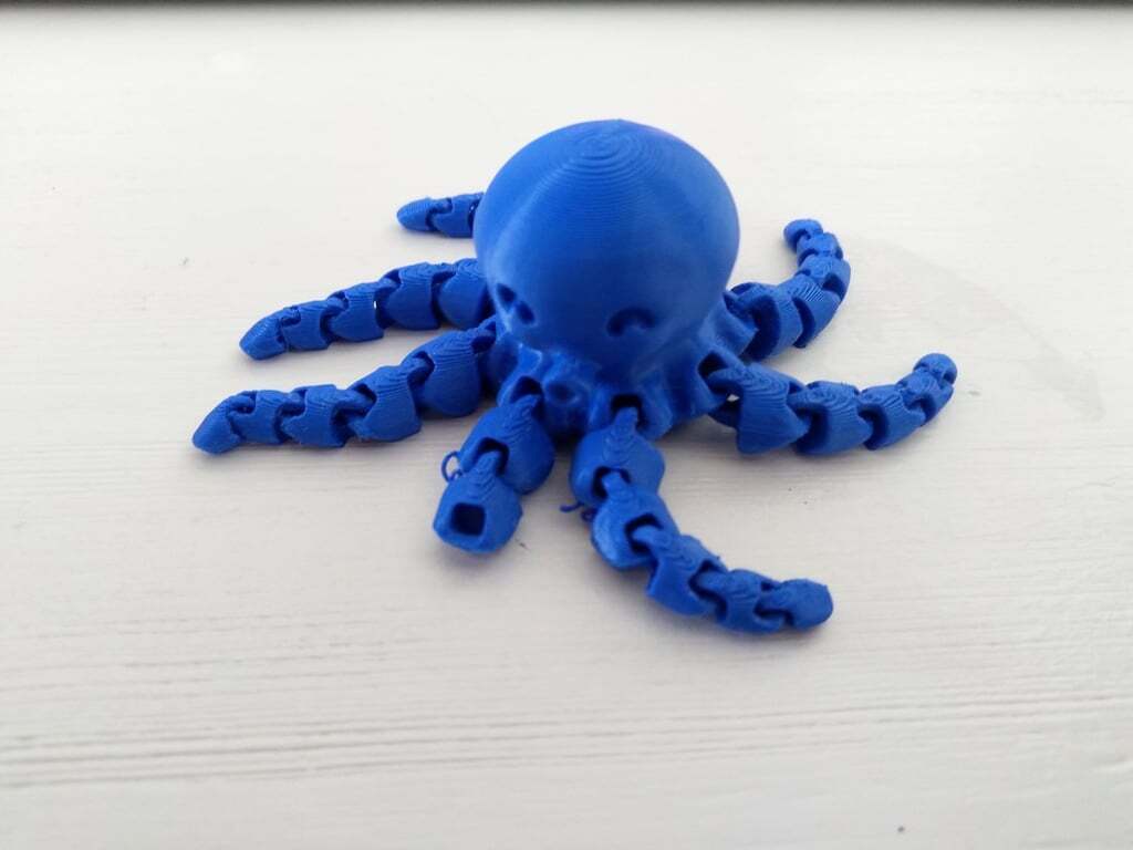 3D printable Cute Mini Octopus・Cults