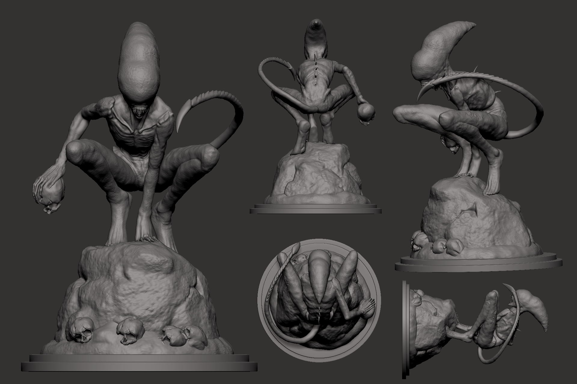👽 Alien Covenant Neomorph・ 3D File for ・Cults