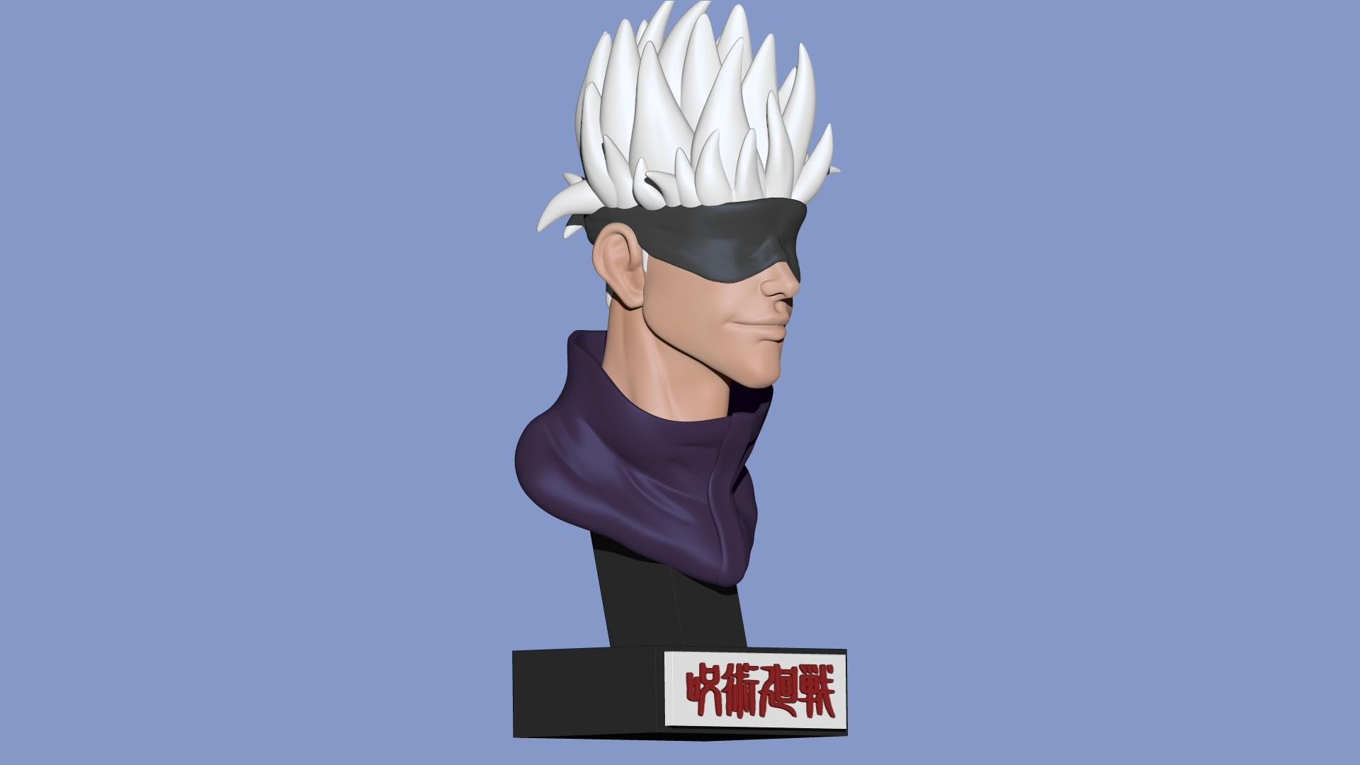 STL file Jujutsu Kaisen Satoru Gojo 👤 ・3D printing design to download・Cults