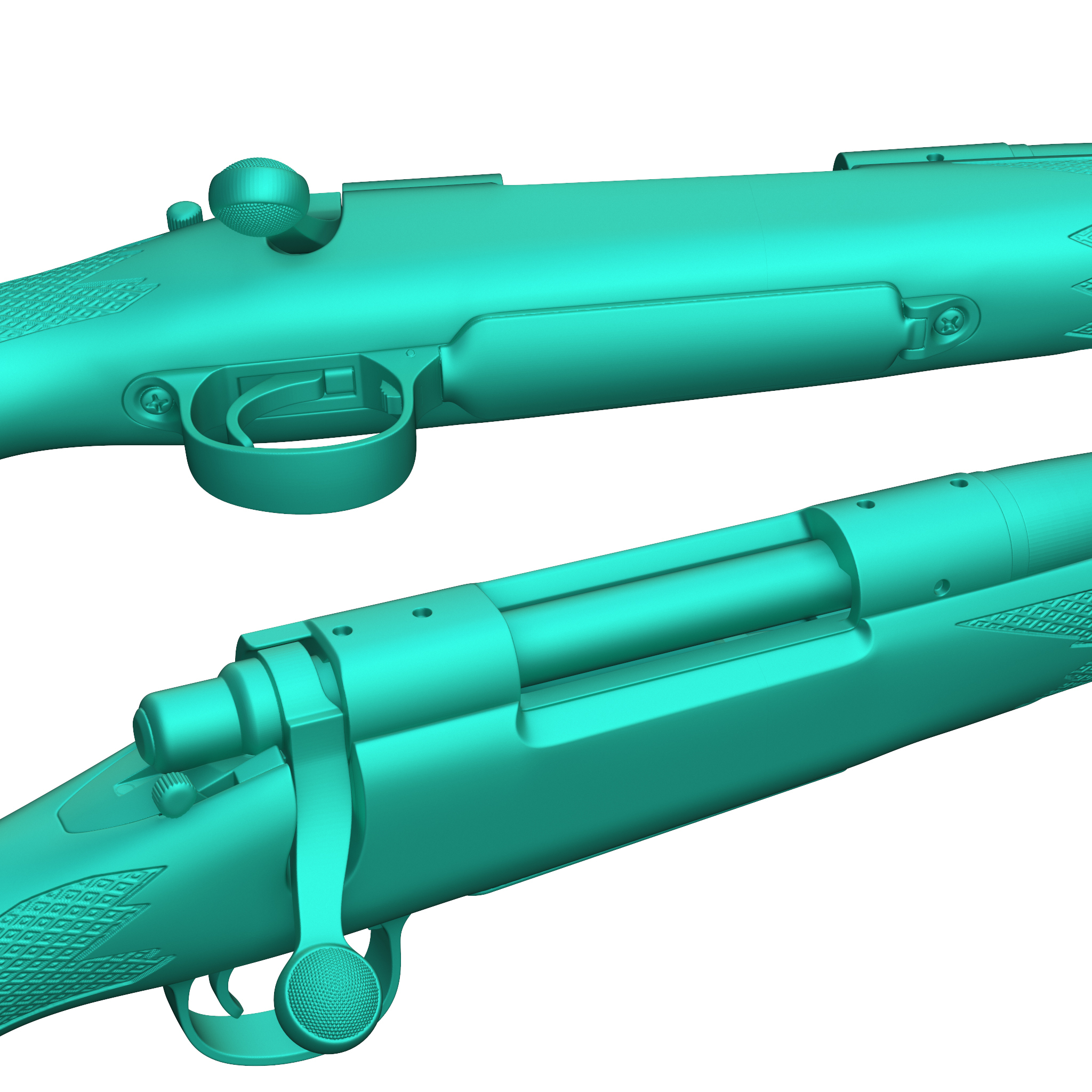 🔫 Remington Model 700 Dummy・ STL File for ・Cults